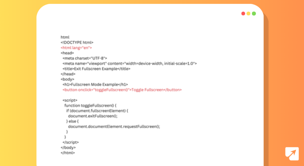 How To Use The Fullscreen Api In Javascript 7149