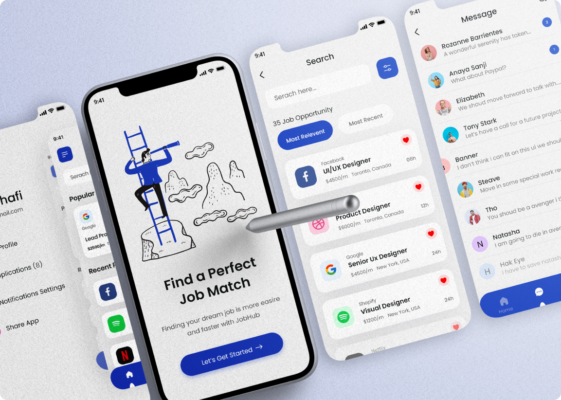 Job Finding App | Job Search App | Case Study