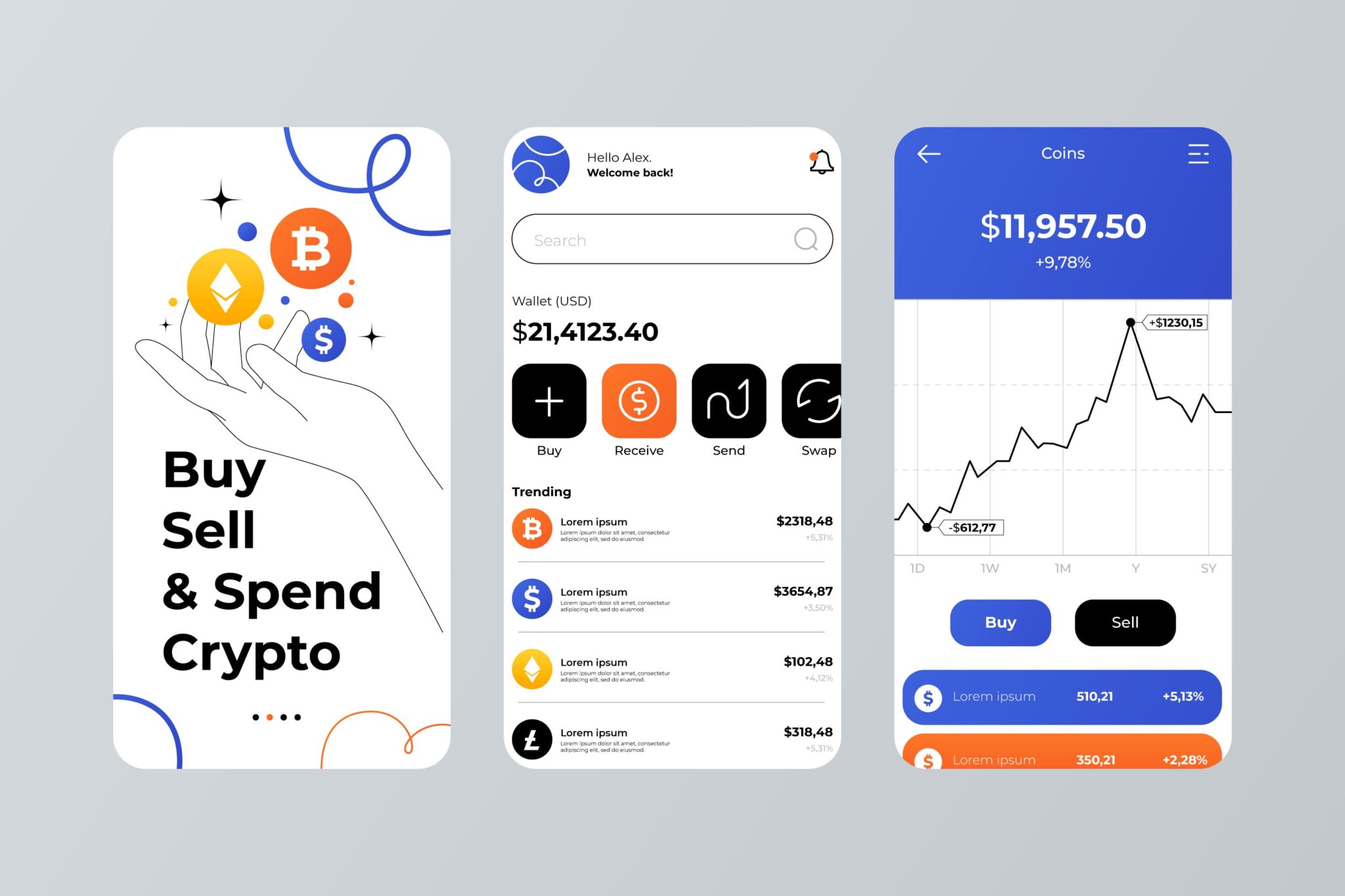 Crypto Trading App | Fintech Case Study